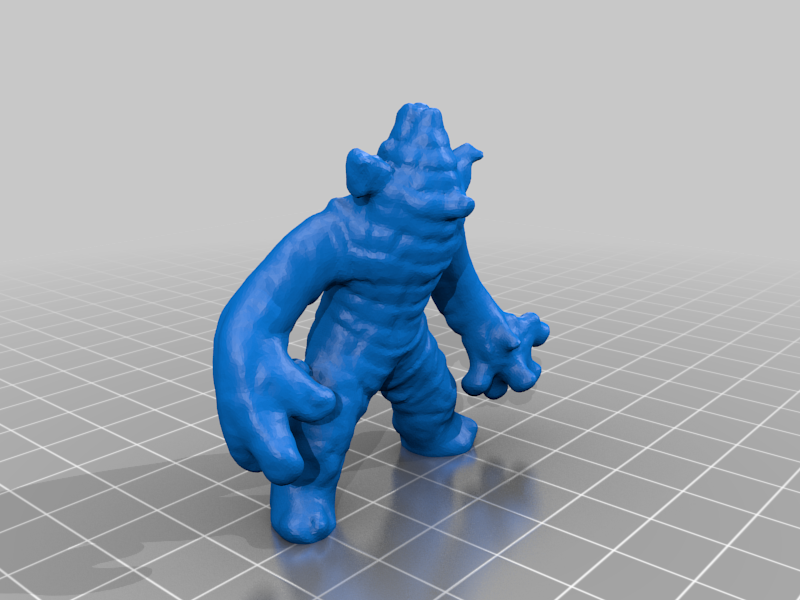 Free 3D file Long Monster Keshi 👹・3D printer design to download・Cults