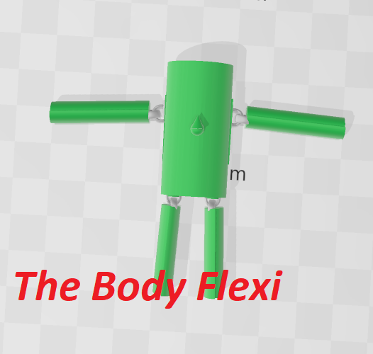 Free STL file Flexi the Body 🎨・3D print object to download・Cults