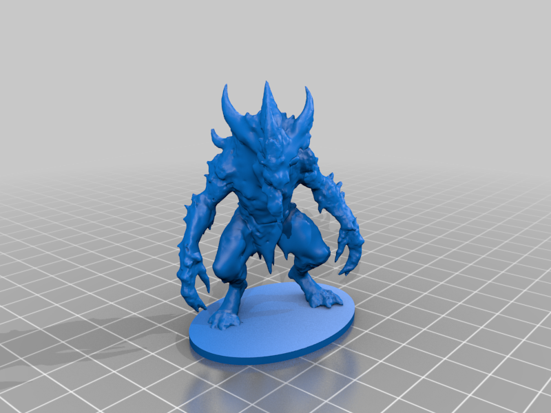 Free STL file Miniature Monster for 3D Printing 👹・3D printer model to ...