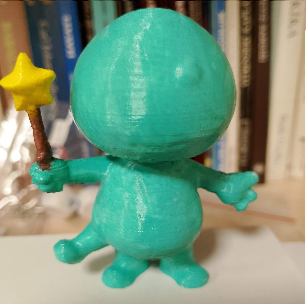 Free STL file Magic Wand Guy 🪄 ・3D printer design to download・Cults