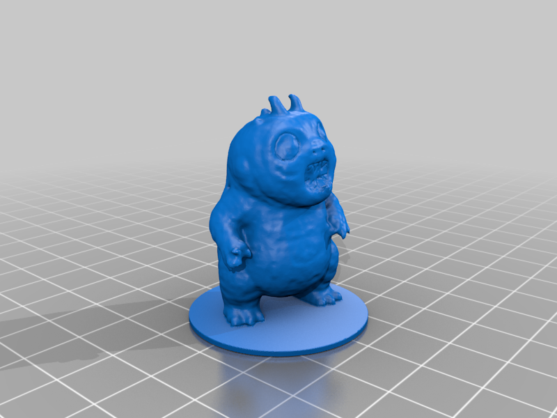 Free STL file monstter the monster 👹 ・3D printing model to download・Cults