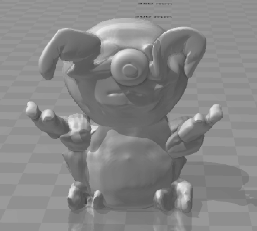 Archivo STL gratis monstruo denek realizado por ai y sculptgl 🖨️ ...