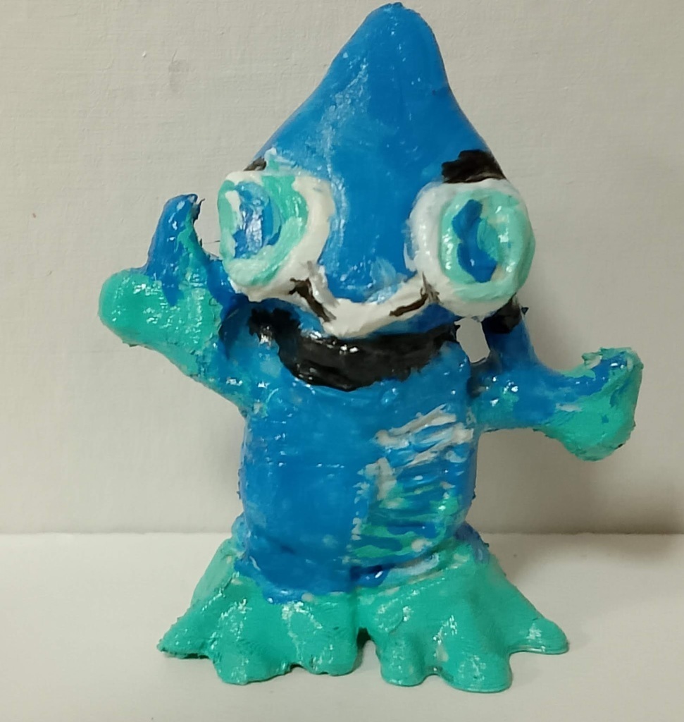 Free 3D file Bluebirr Keshi Figure 👹 ・3D printer design to download・Cults
