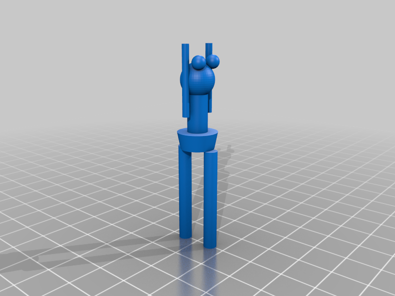 🧸 Toy Figures Made with OpenSCAD・Free STL File for 3D printing・Cults