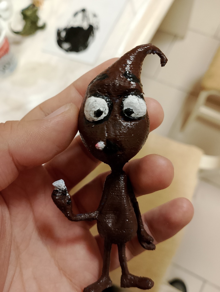 Archivo STL gratis Smoking PoopMan 🚬・Diseño de impresión 3D para ...