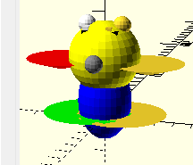 🧸 Toy Figures Made with OpenSCAD・Free STL File for 3D printing・Cults