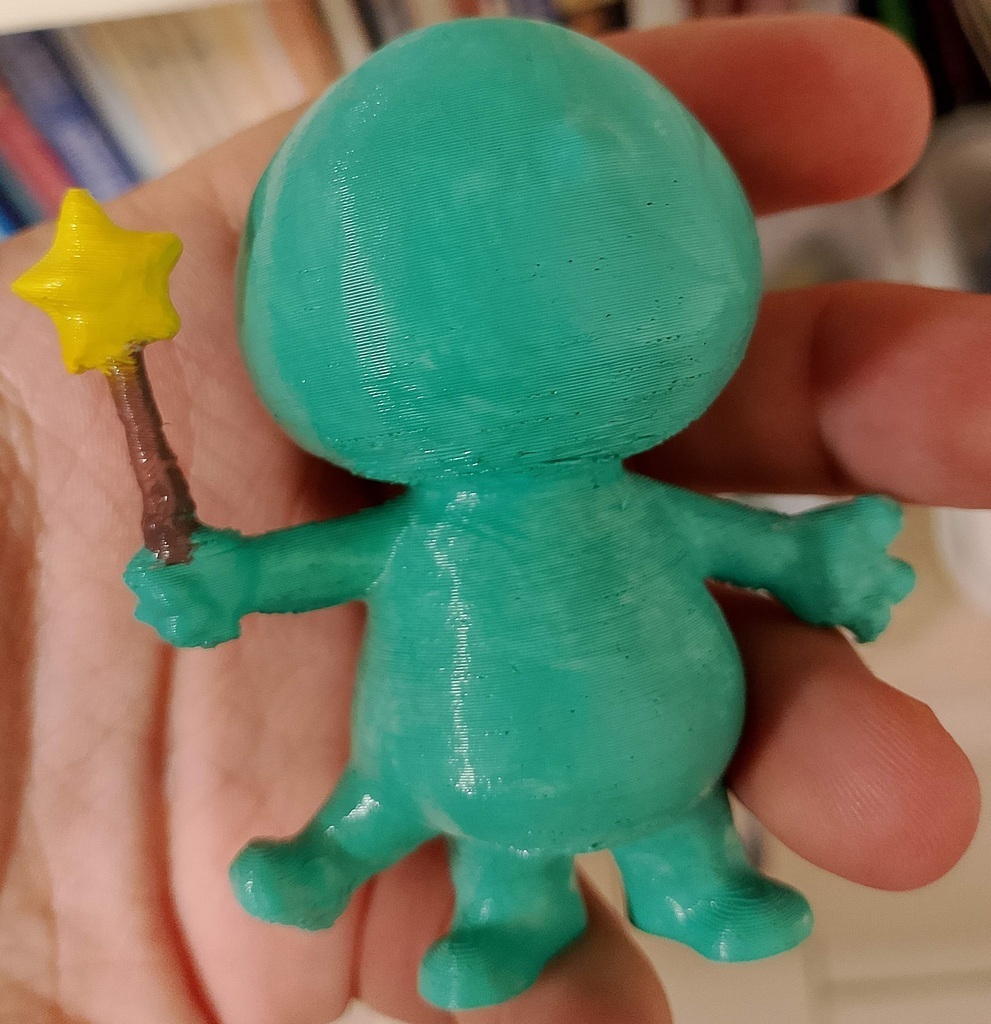 Free STL file Magic Wand Guy 🪄 ・3D printer design to download・Cults