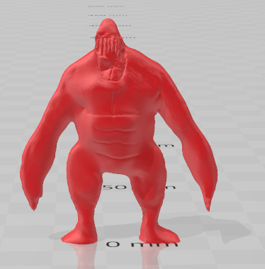 Free STL file fat monster figure 👹 ・3D printer design to download・Cults