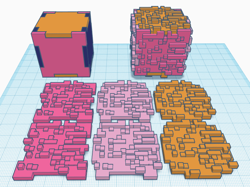 Archivo 3D Cubo minecraft 👾 ・Diseño para descargar y imprimir en 3D・Cults