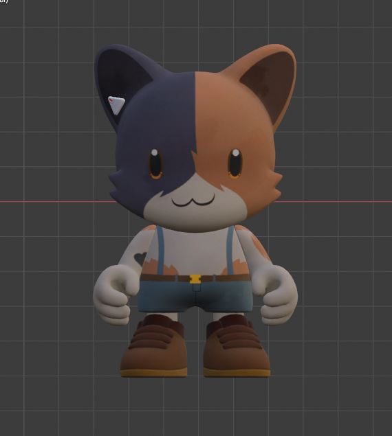 🐱 Meowscles cat・ 3D File for ・Cults