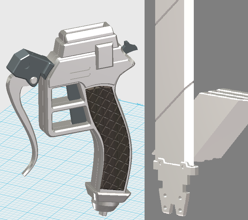 3D file Attack on Titan 3DMG Functional Titan Swords ⚔️ ・3D printing idea to download・Cults