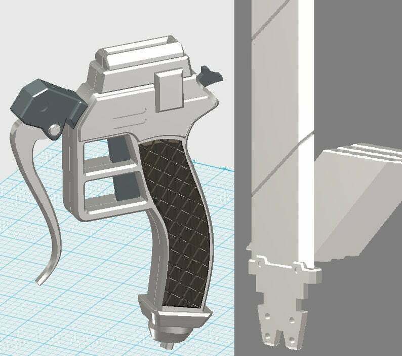 ⚙️ Attack on Titan 3DMG ODM Gear (Season 1)・ 3D File for ・Cults