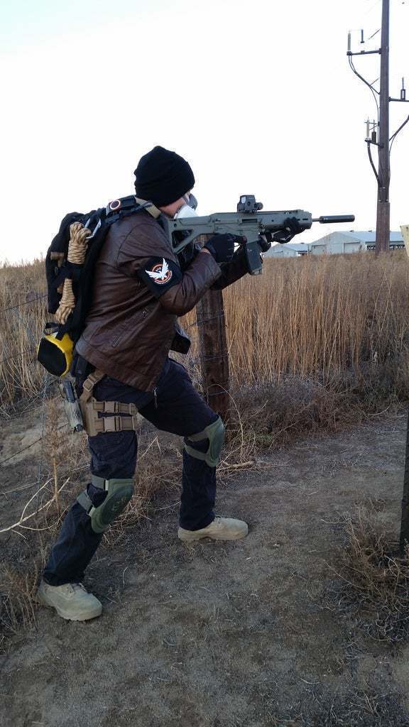 🎭 The Division - Shoulder Beacon v2・Free STL File for ・Cults