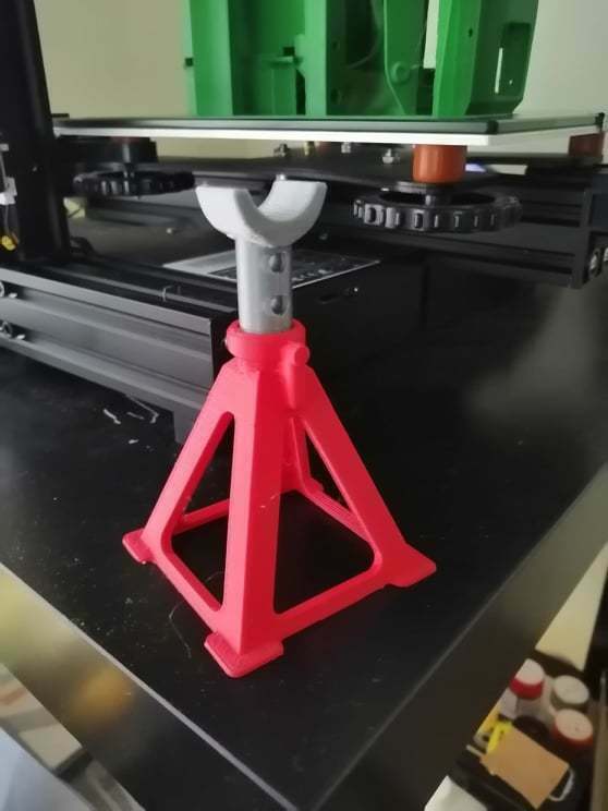 Free OBJ file Jack Stand 10cm 🚁・Object to download and to 3D print・Cults