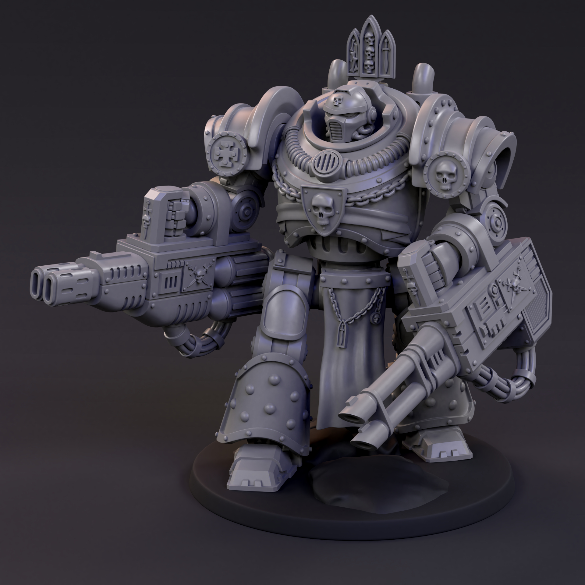 🎲 Eternus Assault Armor Multipart Kit・ 3D File for 3D printing・Cults