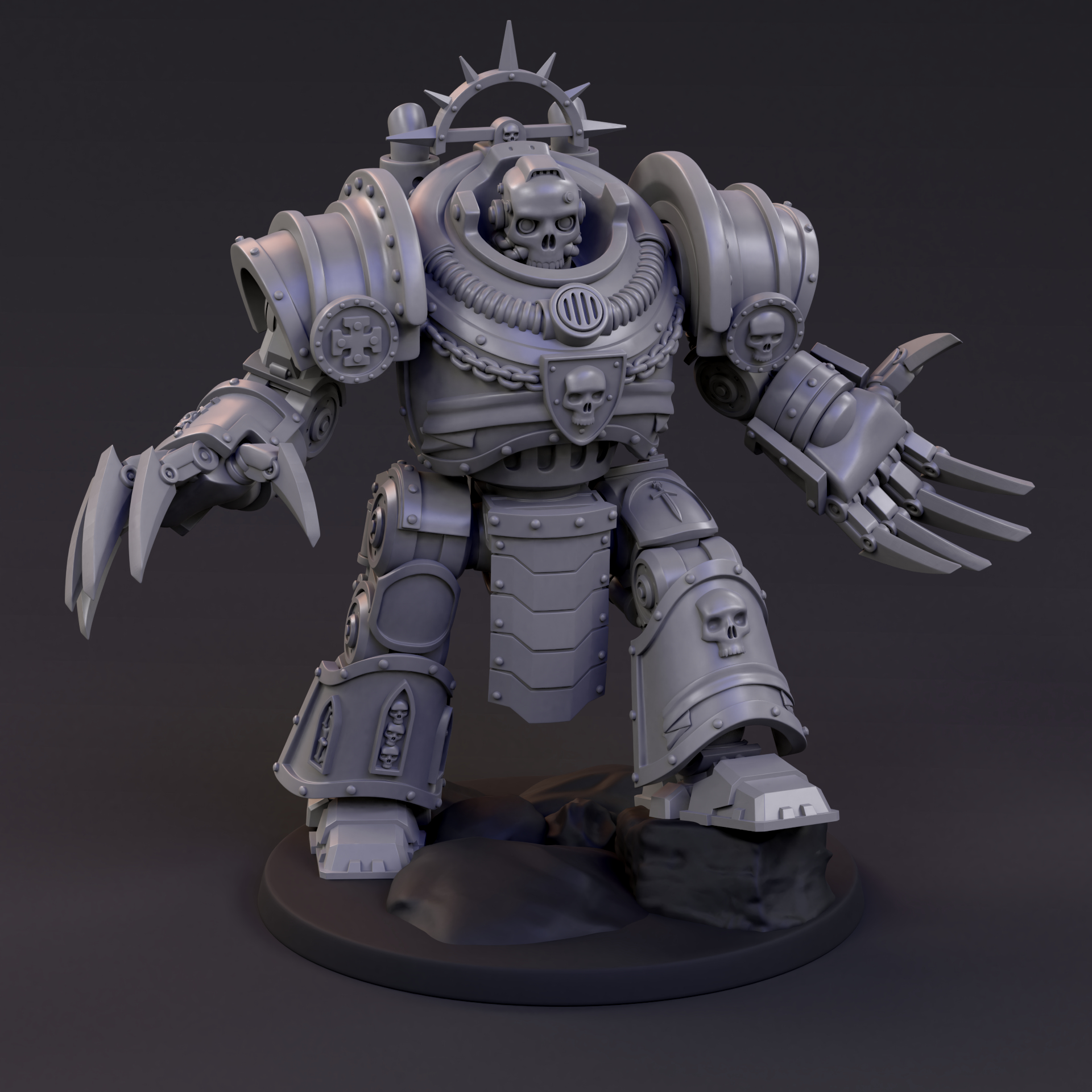 🎲 Eternus Assault Armor Multipart Kit・ 3D File for 3D printing・Cults