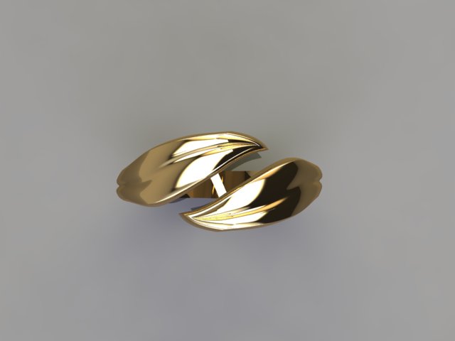 STL file leaf Ring 💍 ・3D print model to download・Cults
