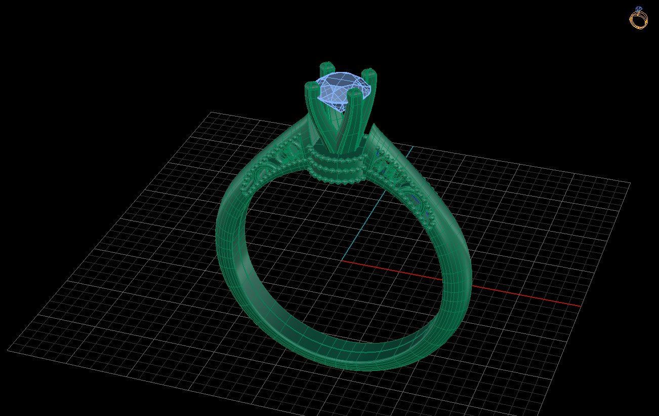 STL file Engagement Ring 💍 ・3D printer model to download・Cults