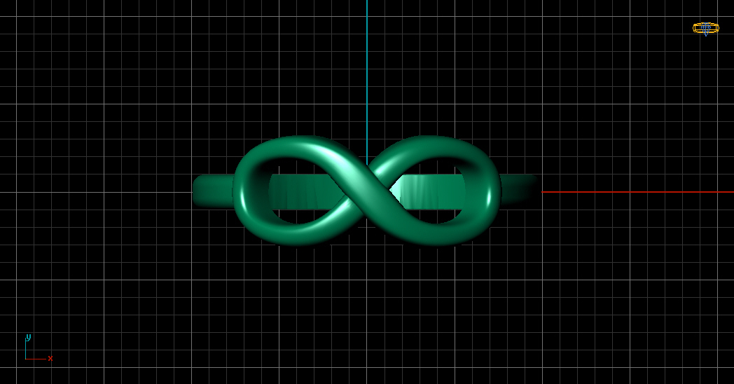 STL file infinity ring ♾️ (OBJ and DWG)・3D printing design to download ...