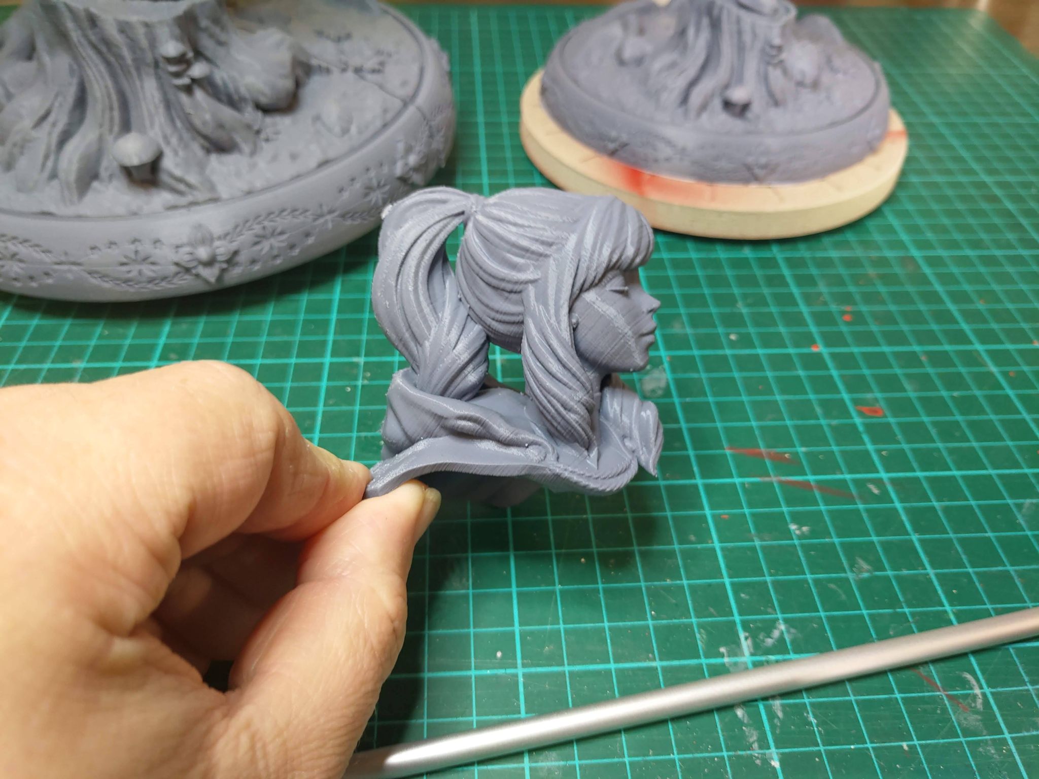 🫦 Little Red Riding Hood Statue・ STL File for ・Cults