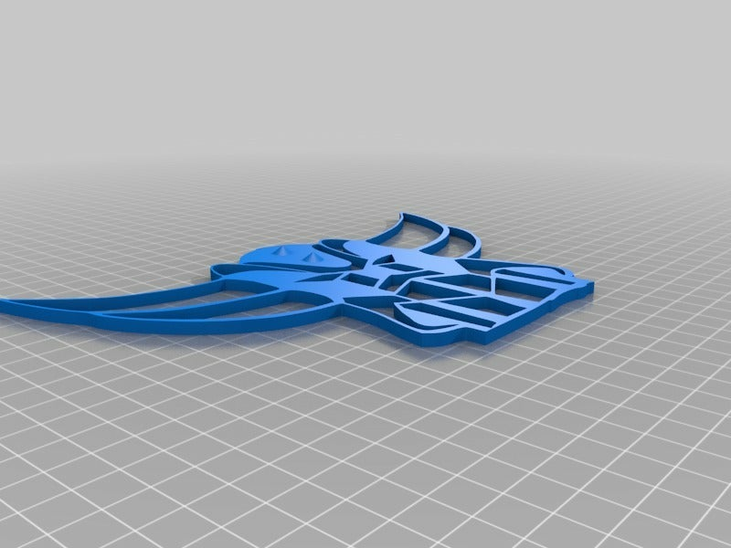 Free STL file GOLDRAKE 2D 🖼️ ・Model to download and 3D print・Cults