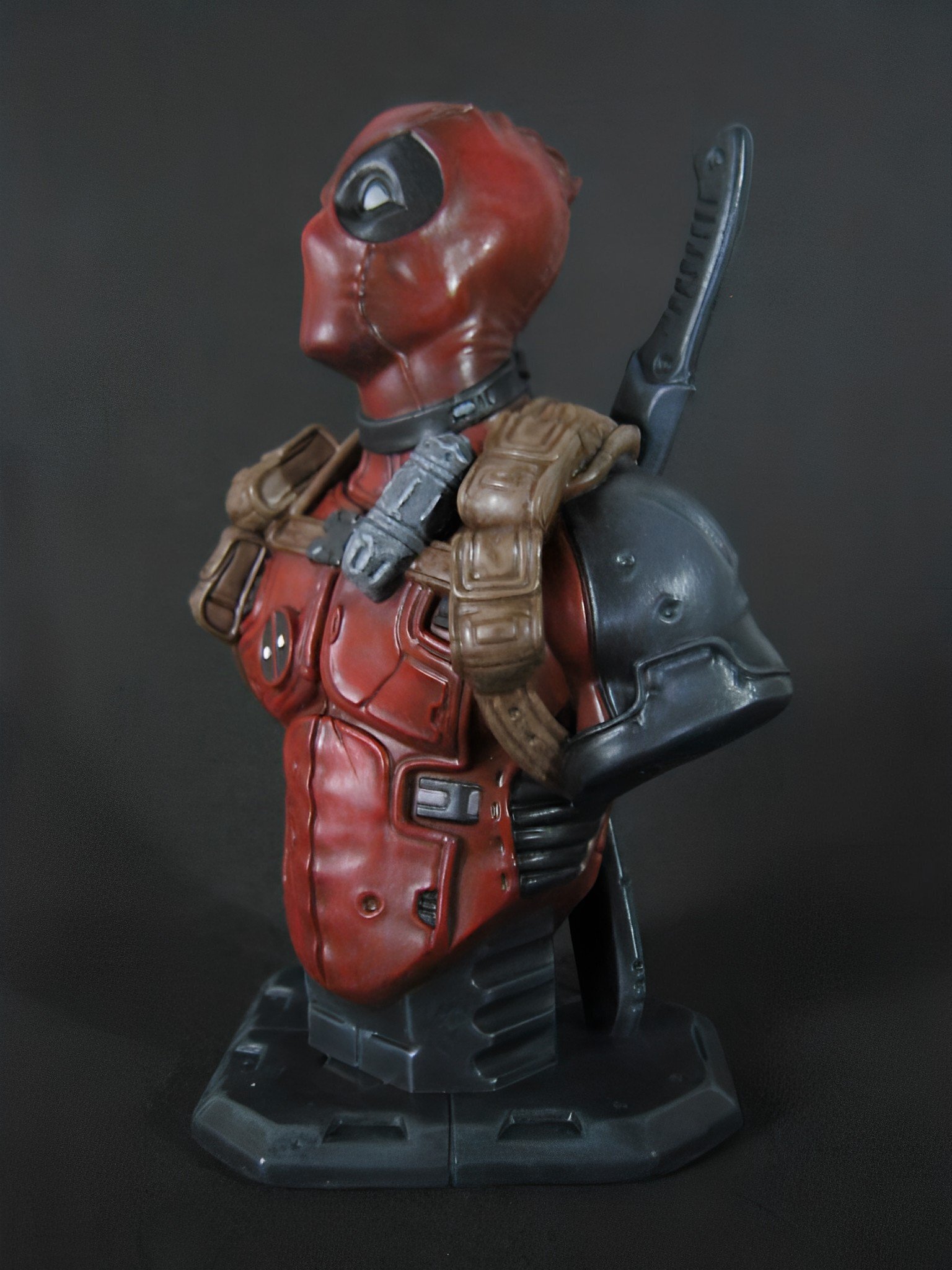 3D printing Deadpool bust (Remastered Supportless Edition) (fan art)・Cults