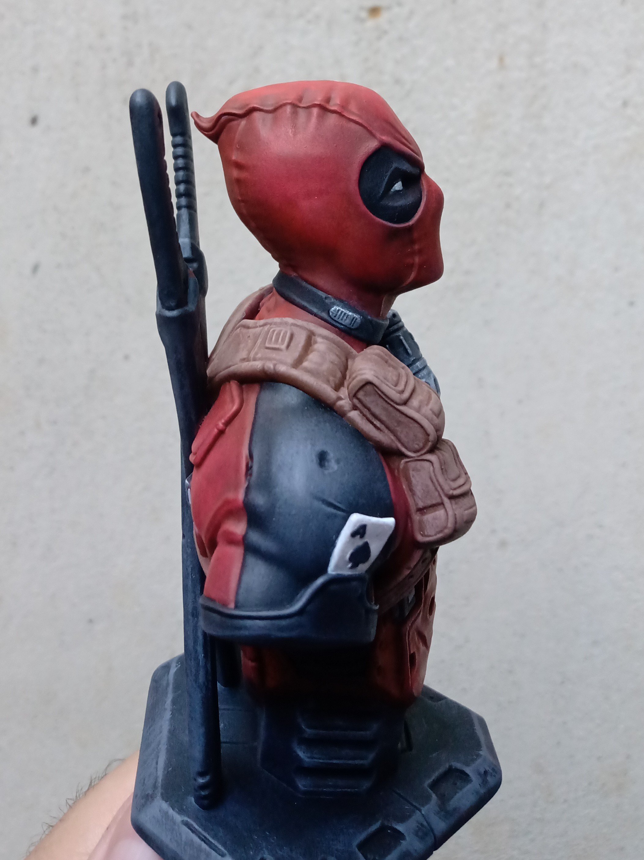 3D printing Deadpool bust (Remastered Supportless Edition) (fan art)・Cults