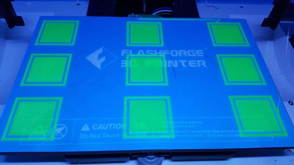 3D printing Flash Forge Inventor I FlashPrint Leveling・Cults