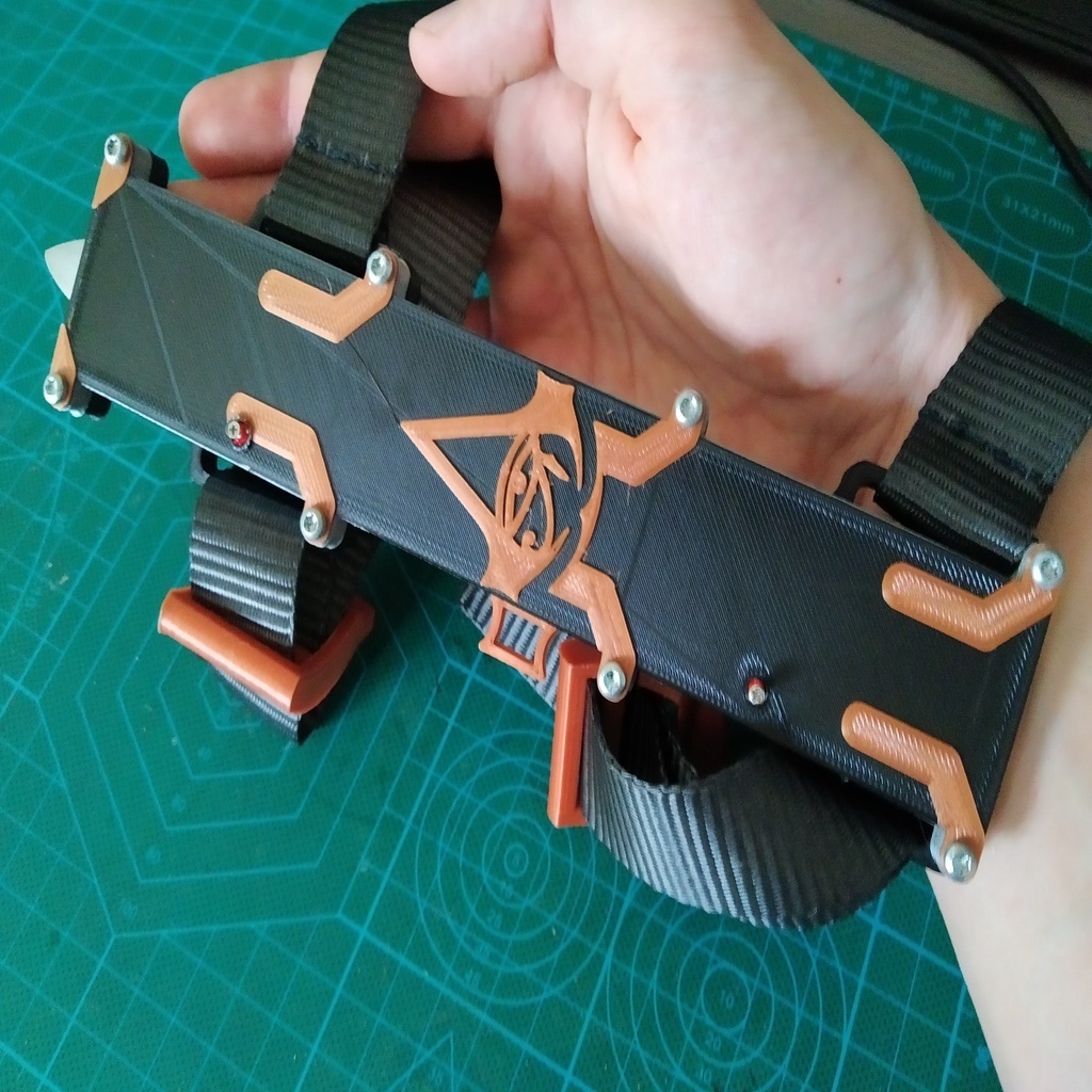 🙈 Assassin's Creed Hidden Blade Cuchillo metálico de doble acción ...