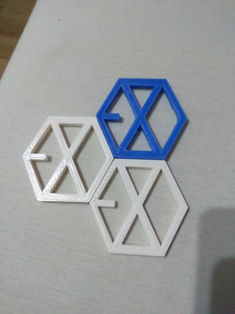 Free STL file EXO LOGO 🎵 ・3D printing model to download・Cults