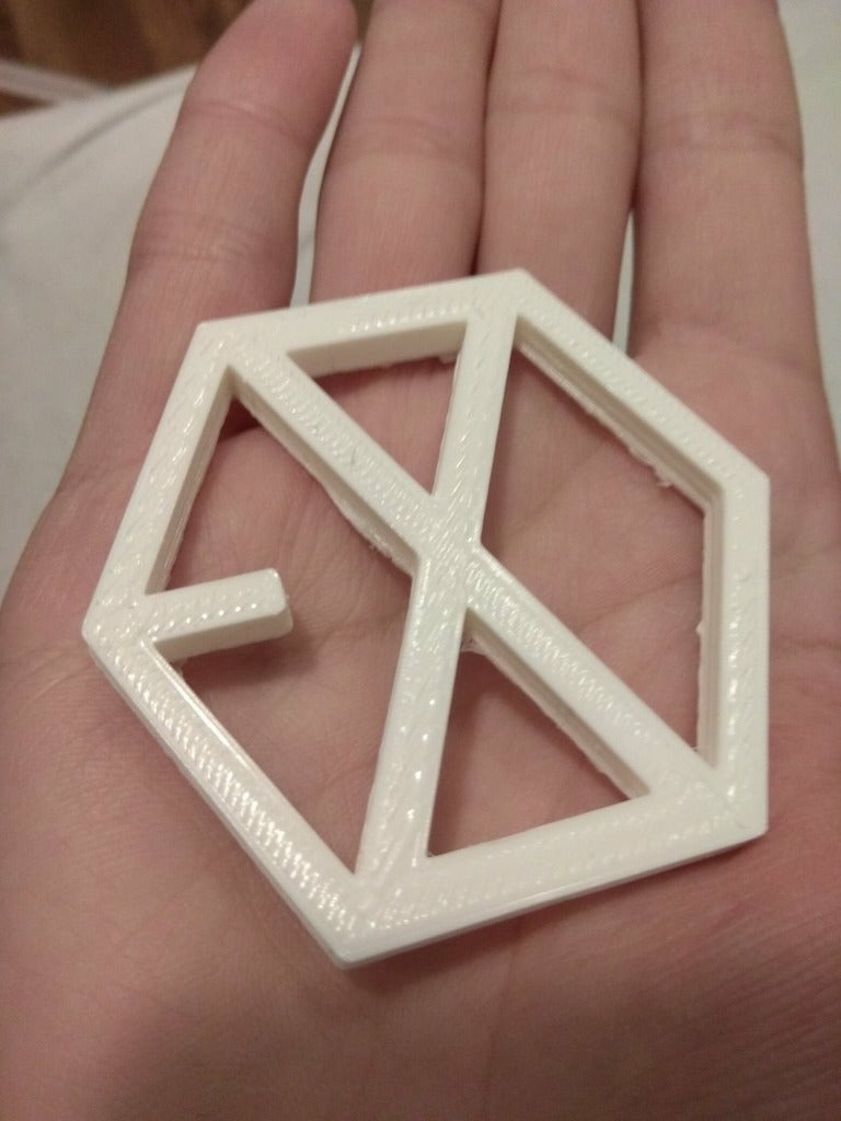 Free STL file EXO LOGO 🎵 ・3D printing model to download・Cults