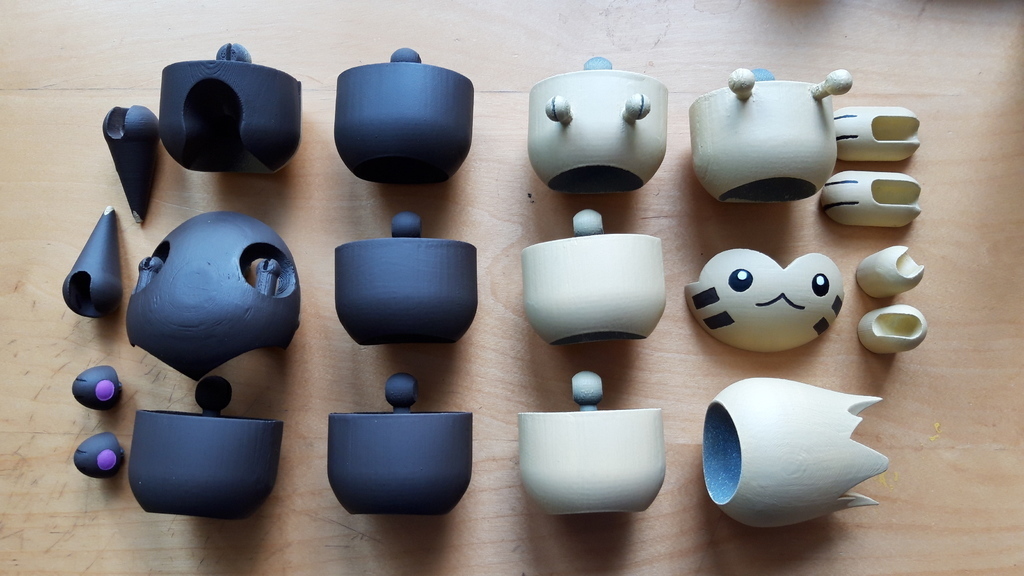 🐉 Furret Balljoint Figure・Free 3D File for ・Cults