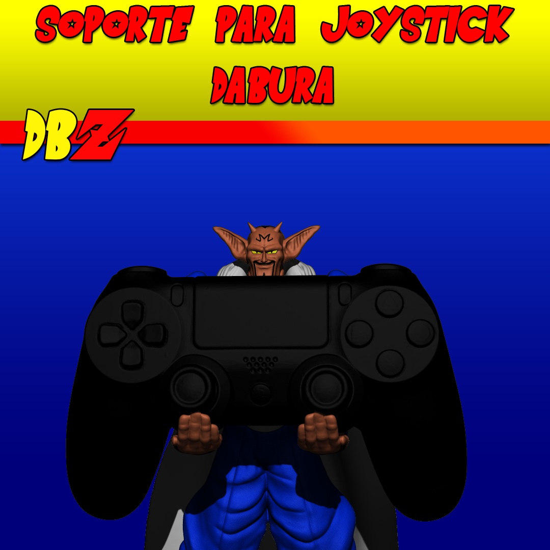 STL file DABURA JOYSTICK HOLDER - DRAGON BALL Z 🕹️ ・3D printable model ...