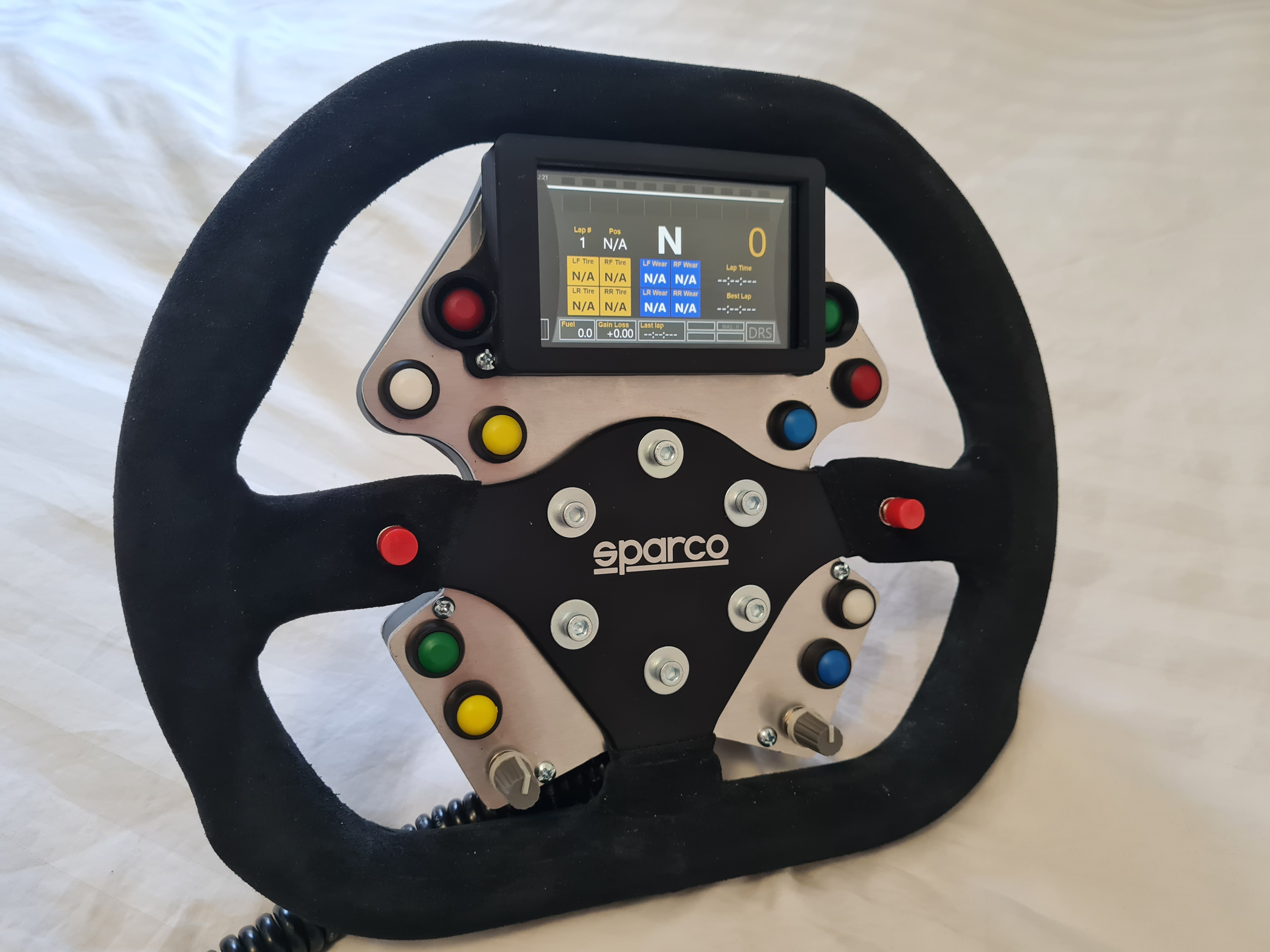 🛞 V8 Supercar steering wheel・ 3D File for ・Cults