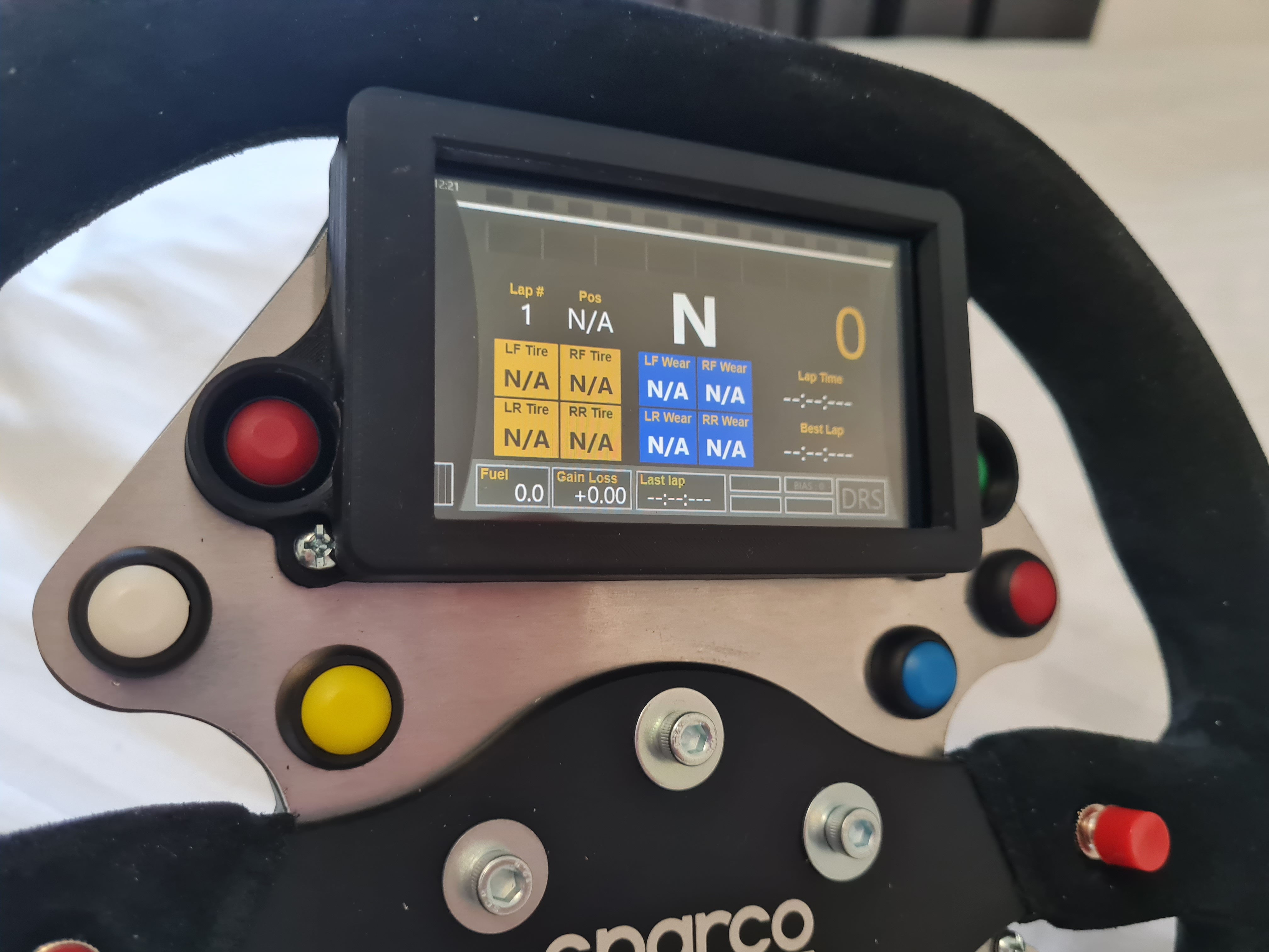 🛞 V8 Supercar steering wheel・ 3D File for ・Cults