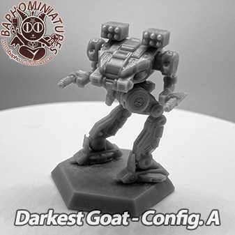 3D file Mech- Darkest Goat config. A 🐐 ・3D printer design to download・Cults