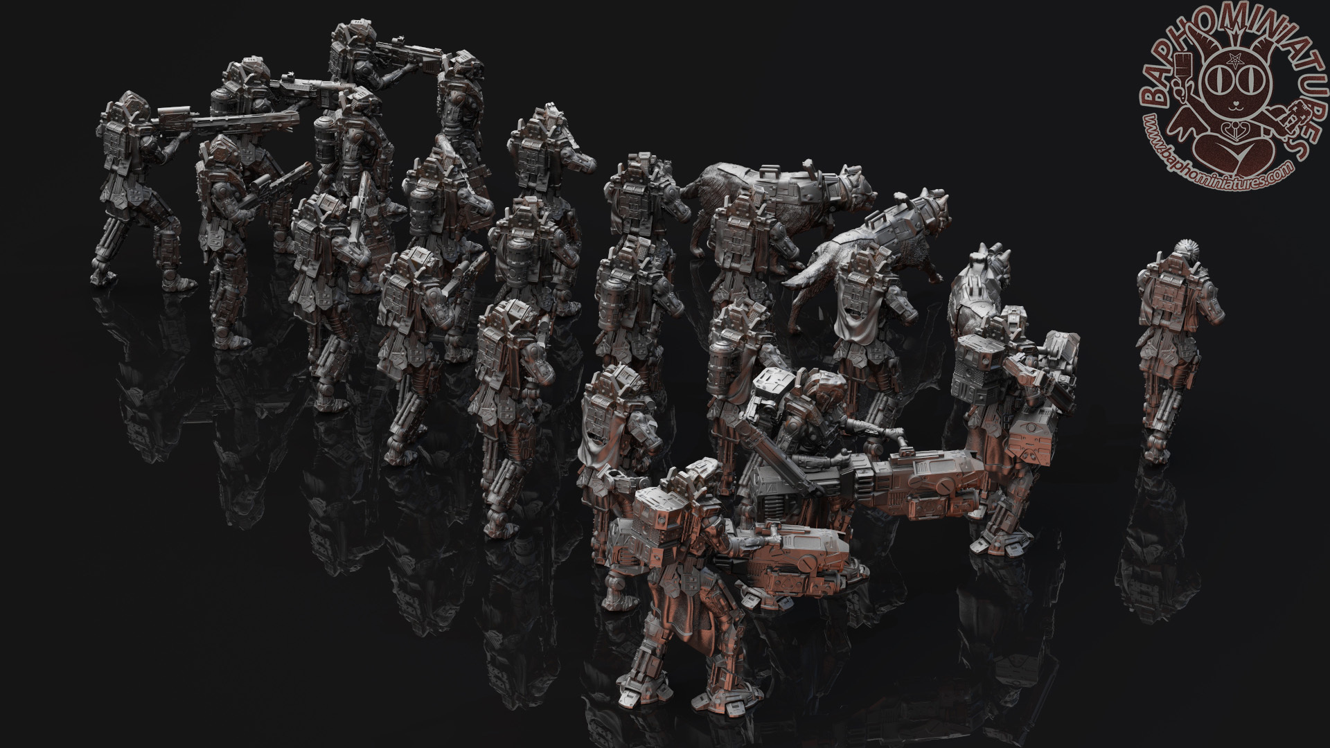 3D file Infantry Platoon- Koloss 🔫・3D print model to download・Cults