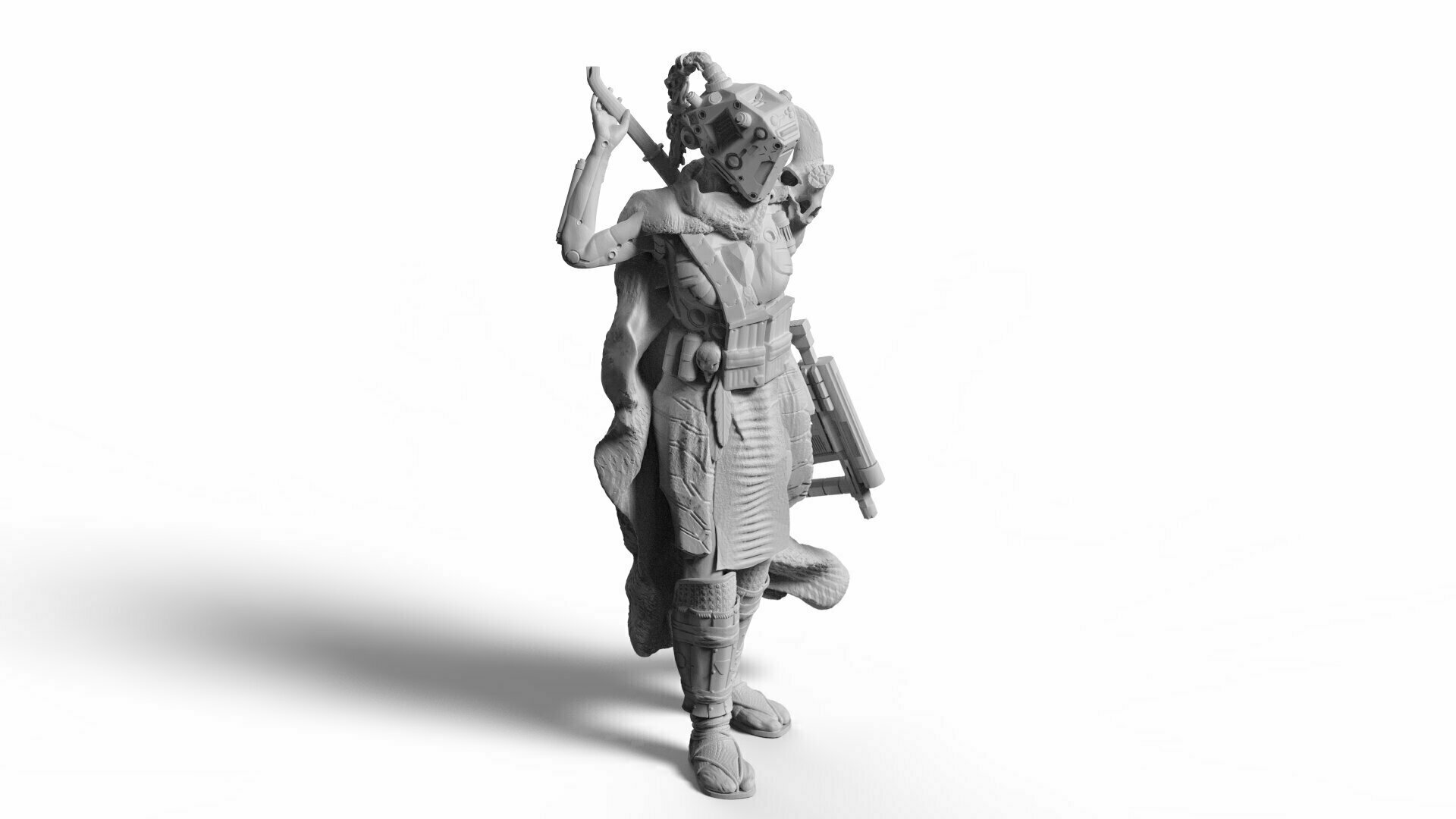 3D file Pilot Female- Senua 🧑‍ ️ ・3D printer model to download・Cults