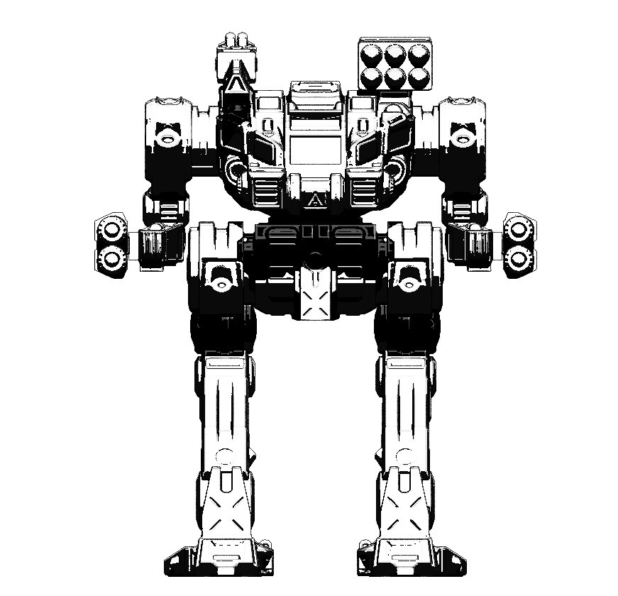 🐐 Mech- Darkest Goat with free pilot and interchangeable weapons・ 3D ...