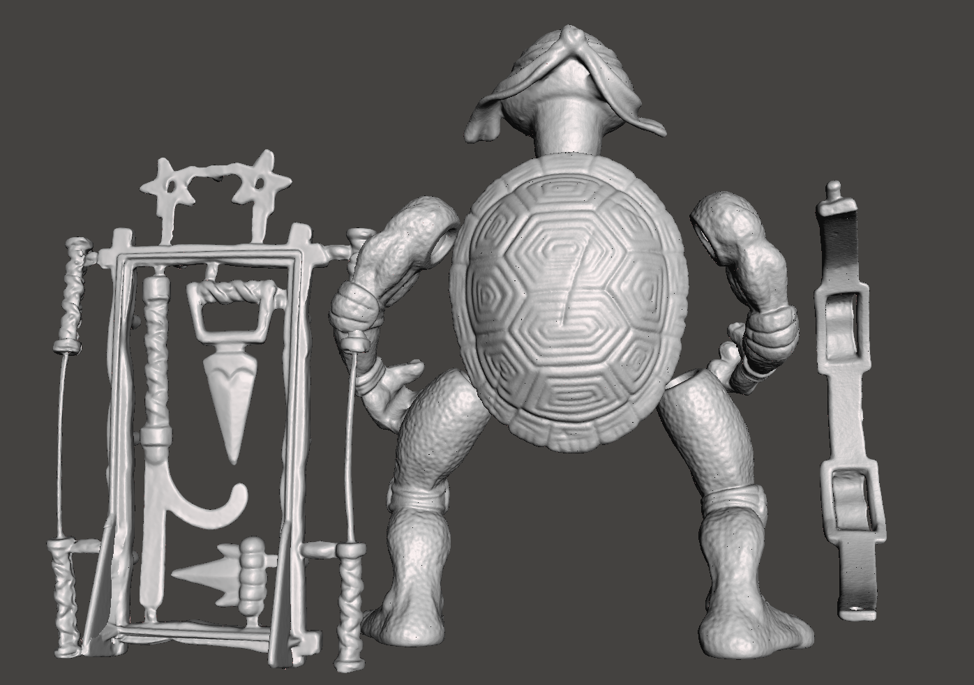 🎬 MOVIE STAR MIKI TMNT ( TEENAGE MUTANT NINJA TURTLES) COMPLETE・ OBJ ...