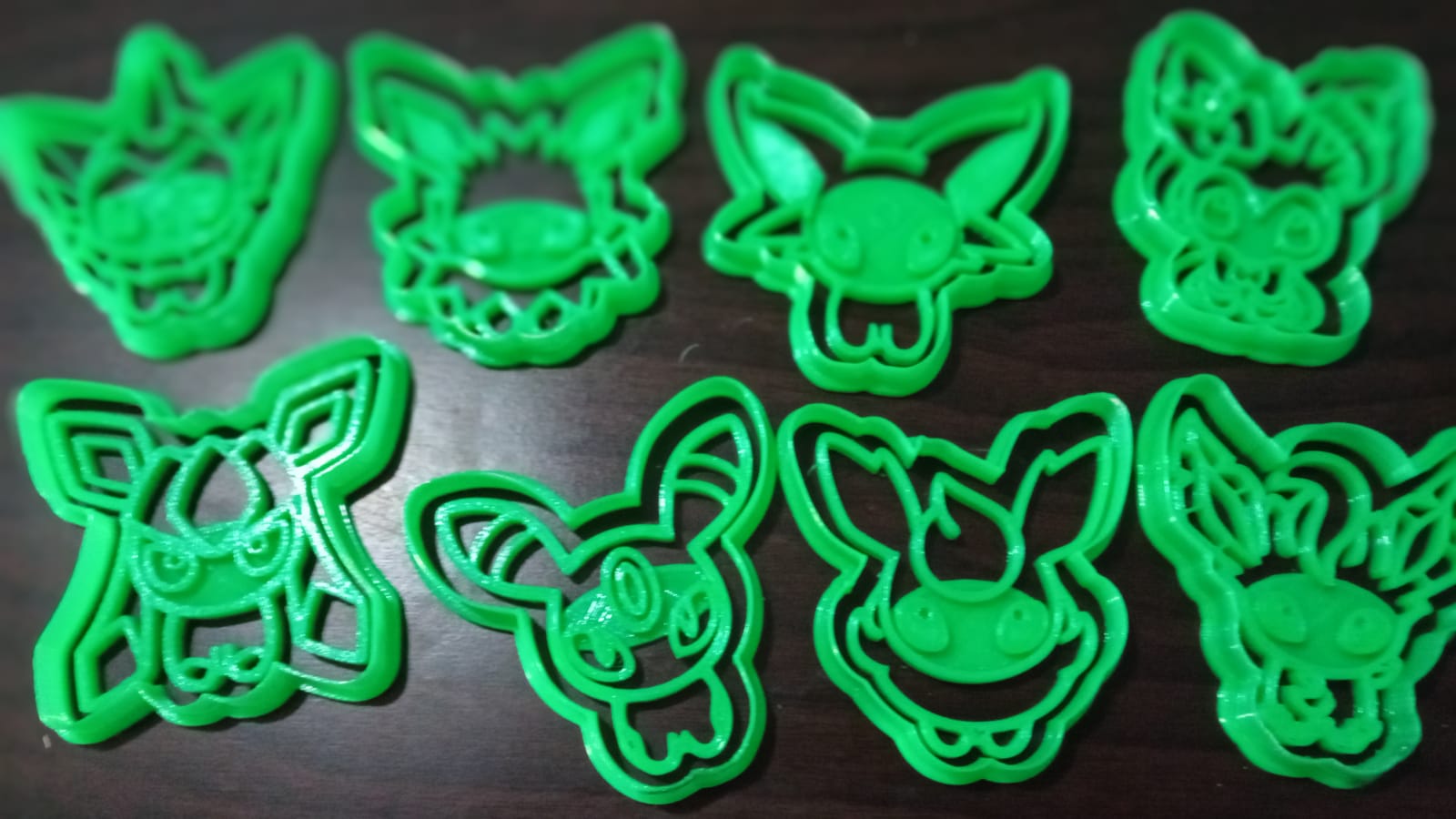 STL file Eeveelutions Cookie Pack 🍪 ・Design to download and 3D print・Cults