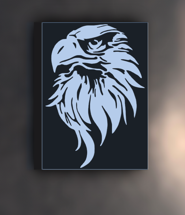 STL file Eagle" lamp 🦅 ・3D printable model to download・Cults