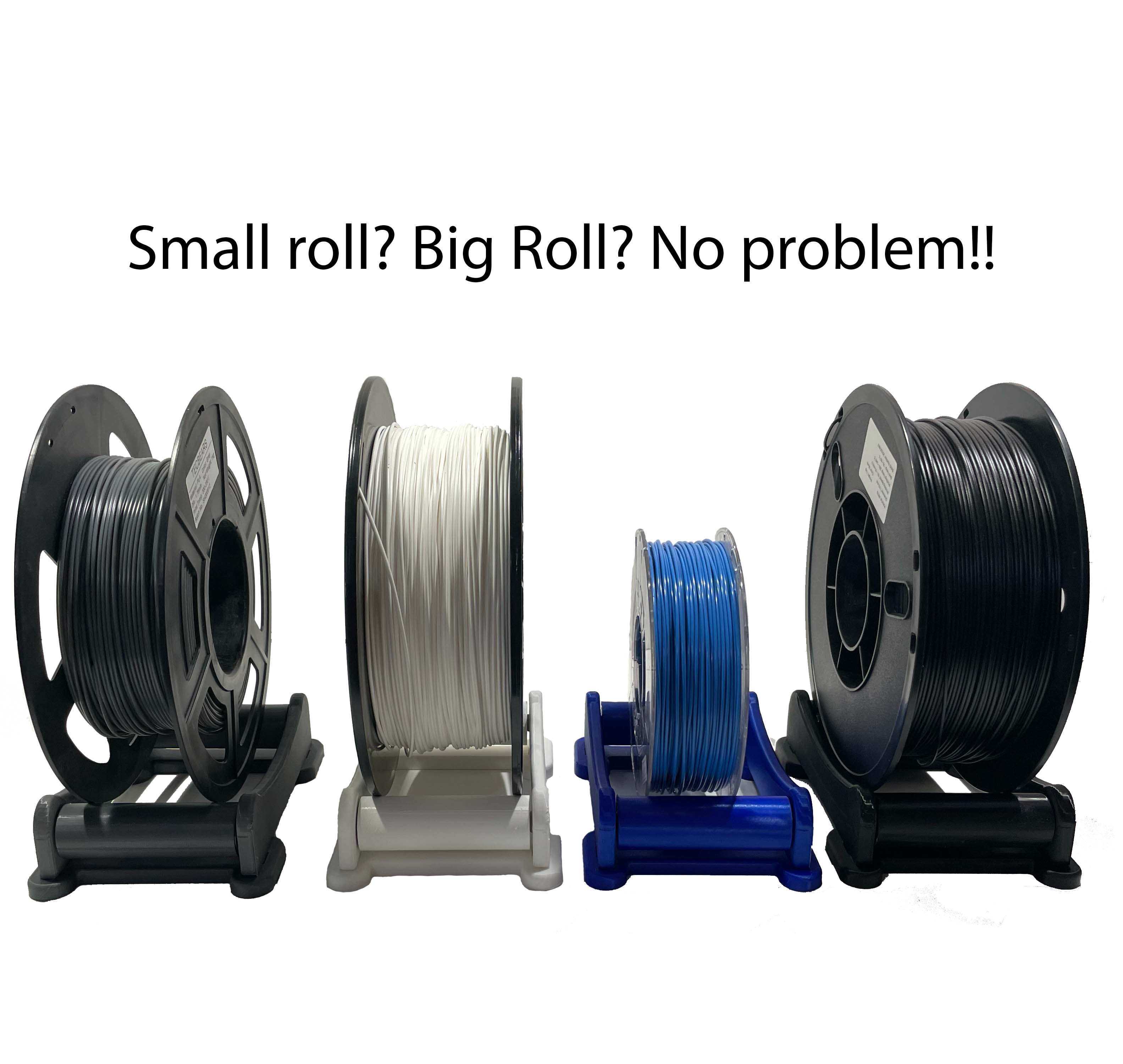 🪢 Universal Filament Roller/Holder, Smooth Roll Operation, Fits Nearly ...
