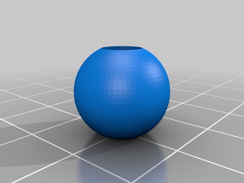 💍 Simple Customizable Bead・Free 3D File for ・Cults