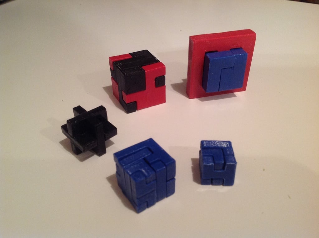 3D printing Printable Interlocking Puzzle #1・Cults