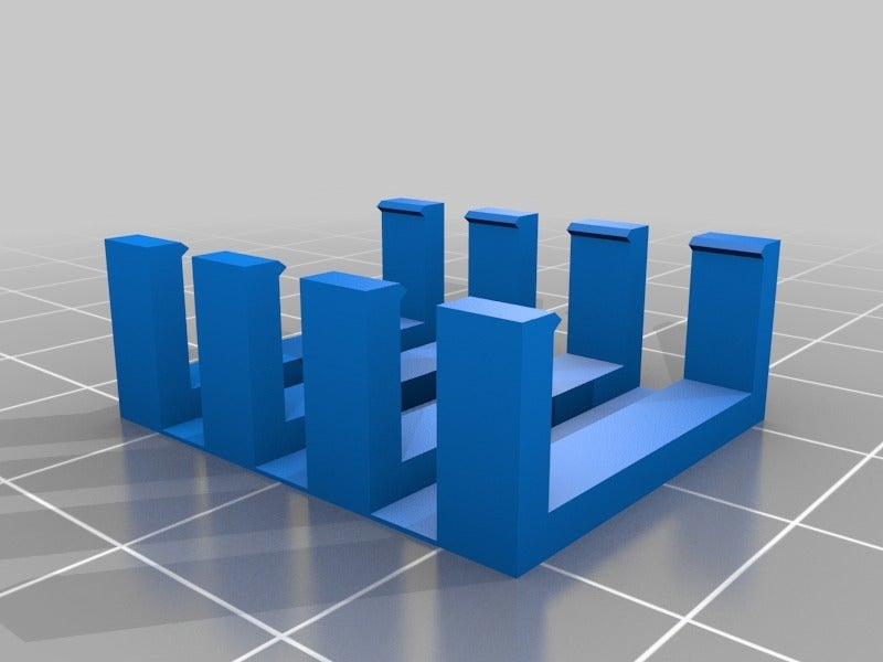 Archivo STL gratis 7 port usb hub holder 💾 ・Plan para descargar y ...