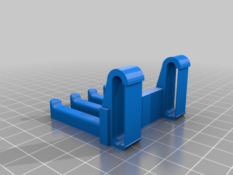 Free STL file cable tray for a wire rack shelf 🔌 ・3D printing model to ...