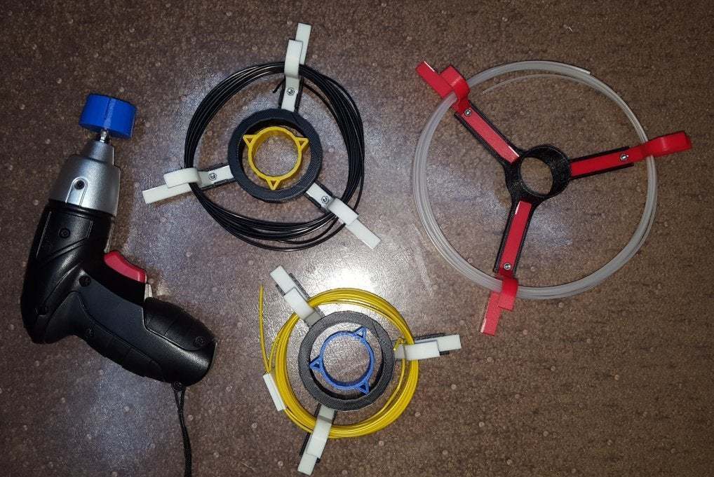 Fichier STL gratuit Bobine pour filament libre 🪢 ・Design pour ...