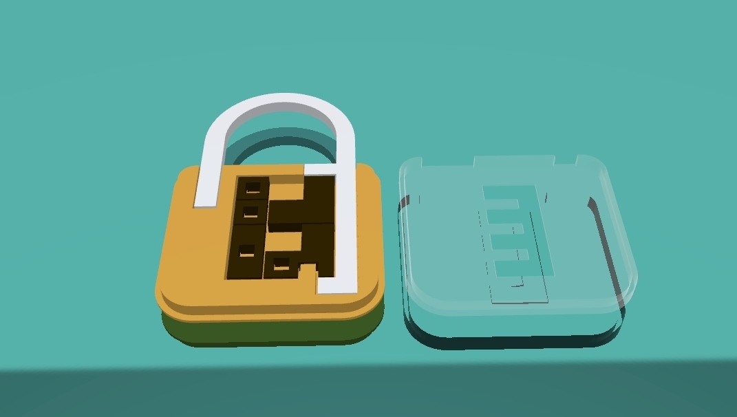 STL file The 3D Lock Puzzle 🔒 ・3D print object to download・Cults