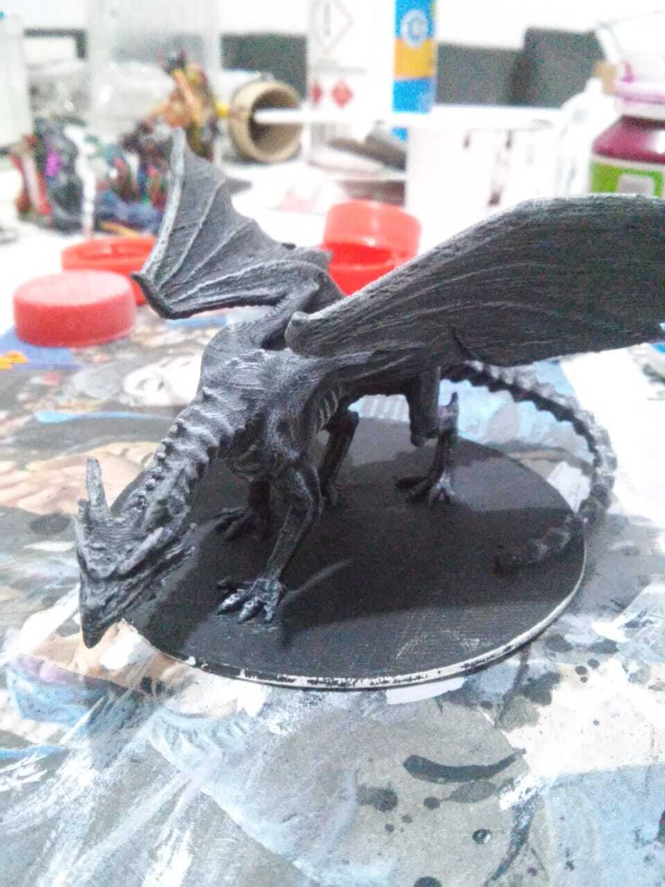 3D printing Undead Dragon・Cults